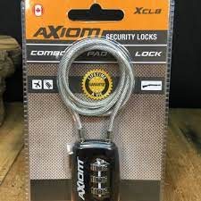 AXIOM COMBINATION CABLE LOCK – All Things Outdoors
