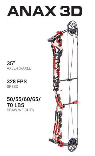 MARTIN ARCHERY ANAX 3D LTE COMPOUND BOW RH BLACK – All Things Outdoors
